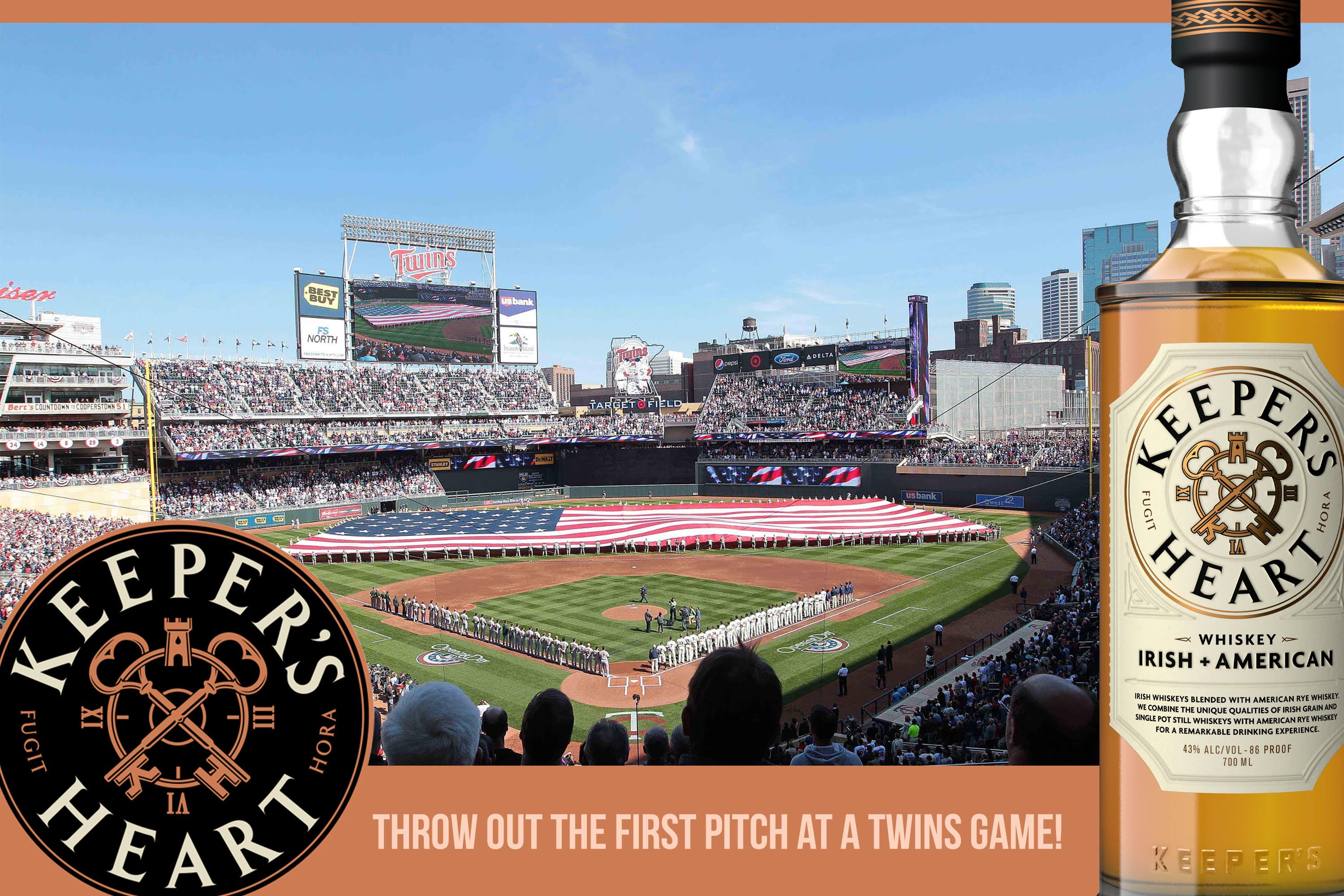Throw the First Pitch at a Twins Game, Courtesy of Keeper’s Heart ...