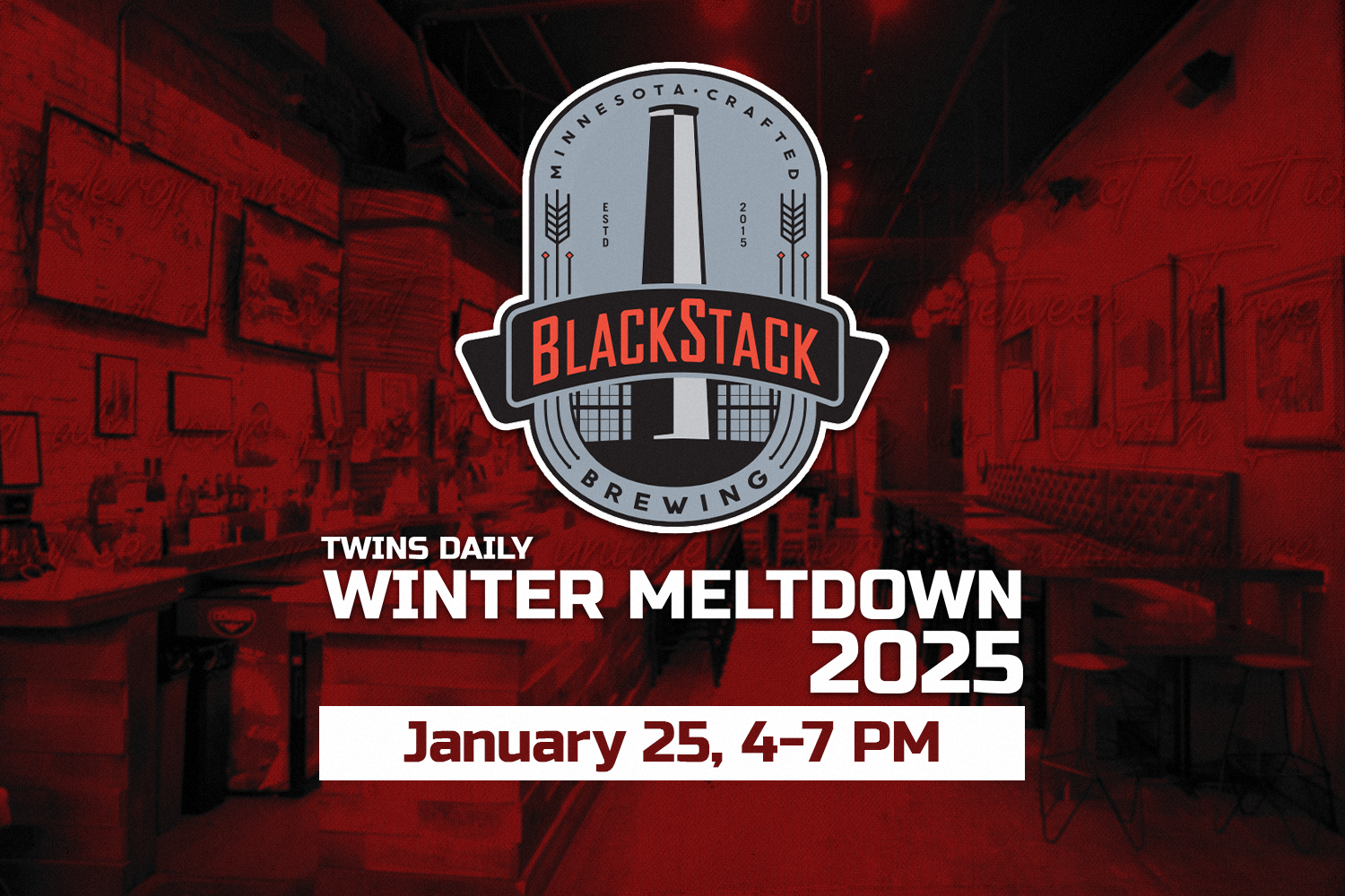 Winter Meltdown Guests Will Get Two Free Craft Beers from BlackStack Brewing! - Twins Daily ...
